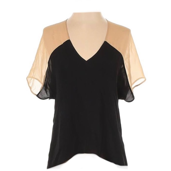Mason | Tops | Mason Color Block Silk Blouse | Poshmark